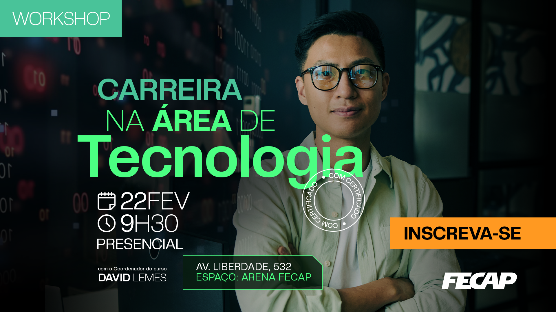 FECAP | Workshop de Carreira na Área de Tecnologia – Prepare-se para o ...